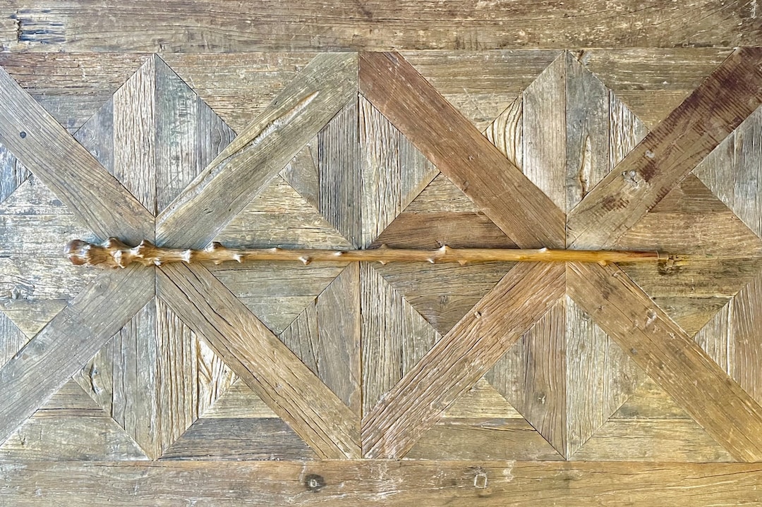 Hawthorn Wood Walking Stick - Antique - Etsy