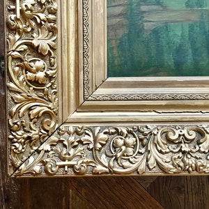 Willemans, "lively Countryside View", Oil on Canvas - Antique - Etsy