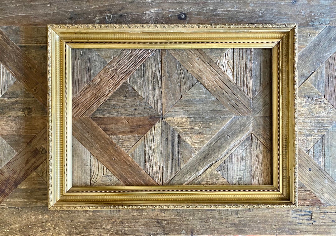 Antique Wooden Gilded Frame - Etsy