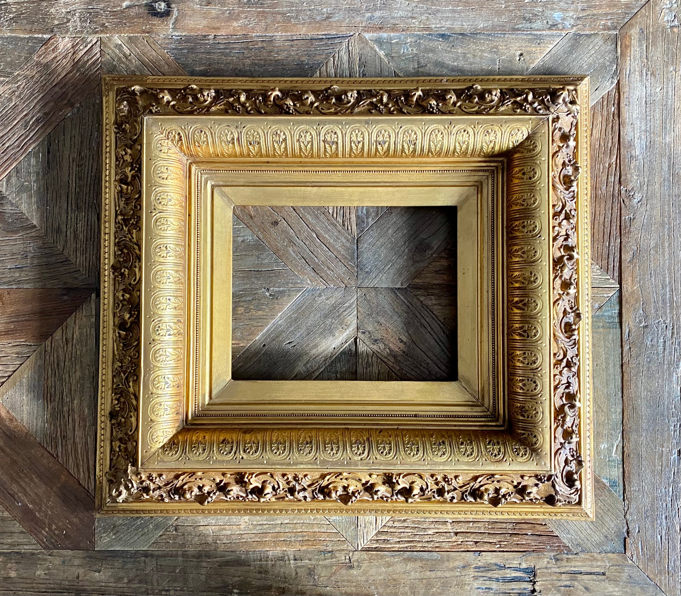 Antique Wooden Gilded Frame - Etsy