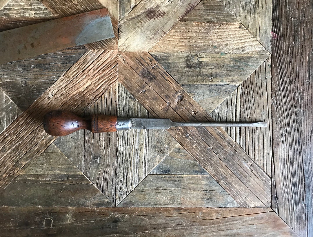 Ancient Large Carpenter's Screwdriver - Etsy
