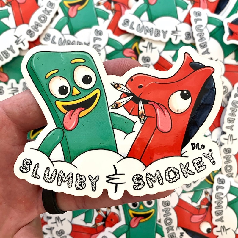 Smoke Pot Stickers - Etsy