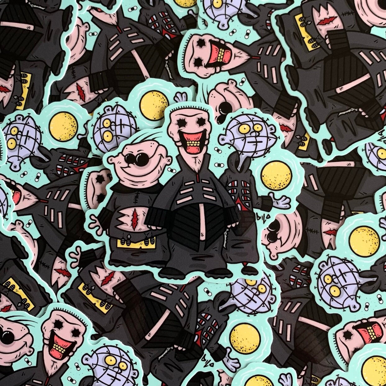 Ed Raisers Sticker Hellraiser Stickers Cartoon Horror Mashup - Etsy