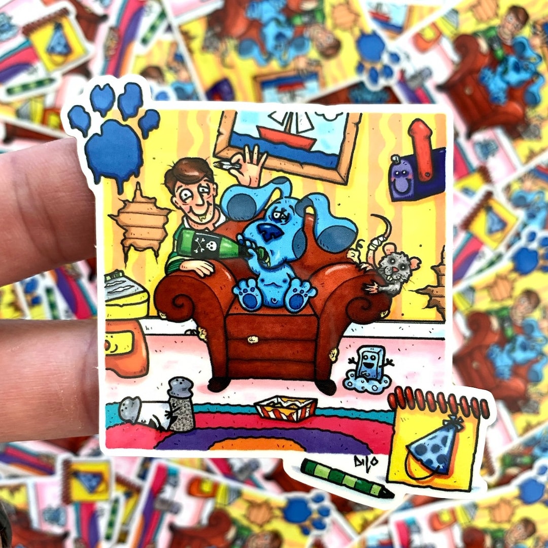 Booze Clues Sticker Funny Collectible Adult Stickers Original Artwork ...