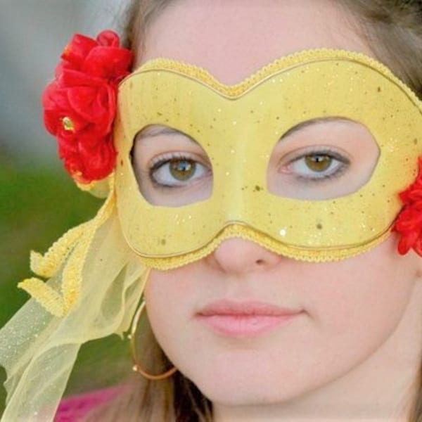 Beauty and the Beast Mask - Etsy