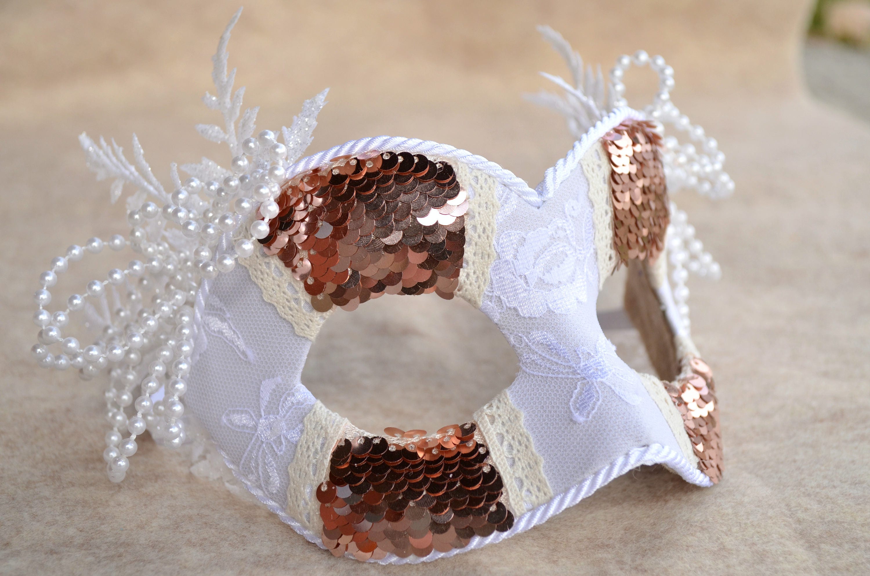 Jane Foole Handmade Paper-mache Masquerade Mask New Year - Etsy