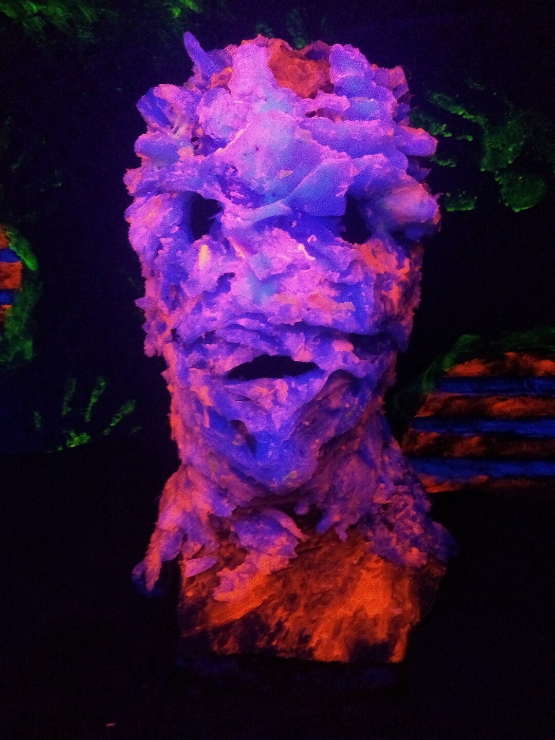 Silicone Mask UV Reactive Golem Monster One OF A KIND - Etsy