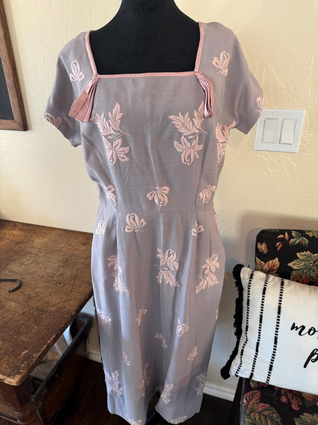 1940's D. R. A. Original Fab 40s Swing Dress - Etsy