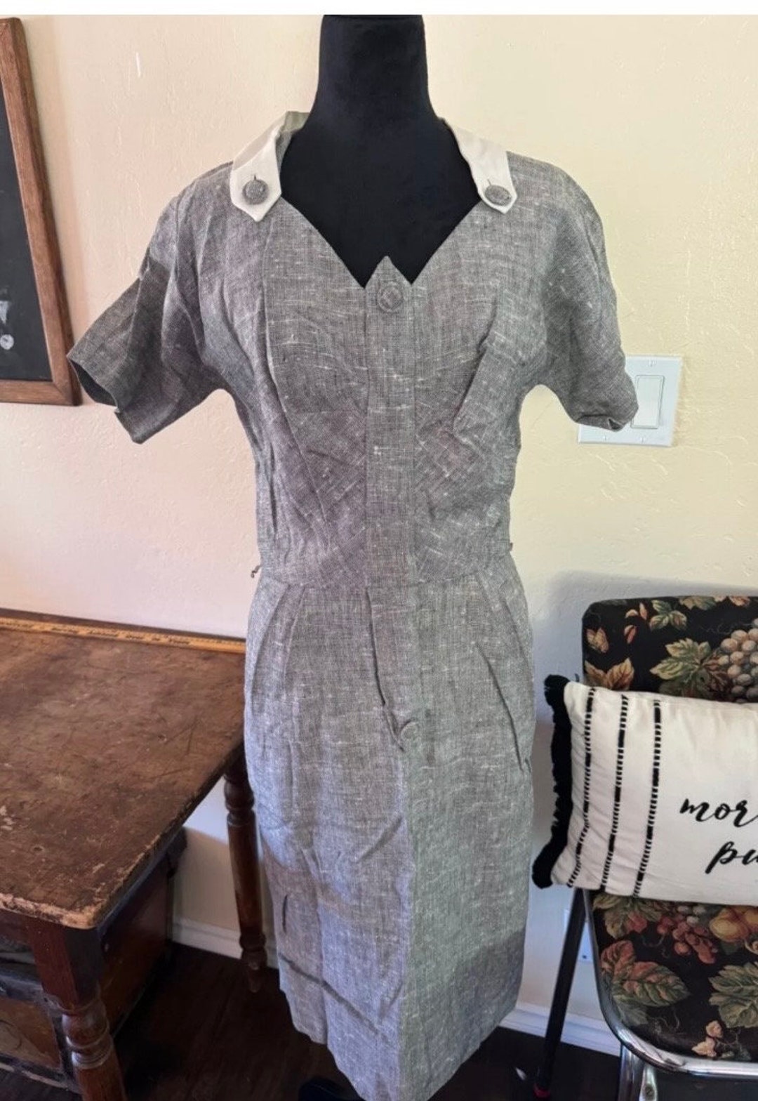 Don Loper Original Black and White Pencil Dress Vintage Rare. - Etsy