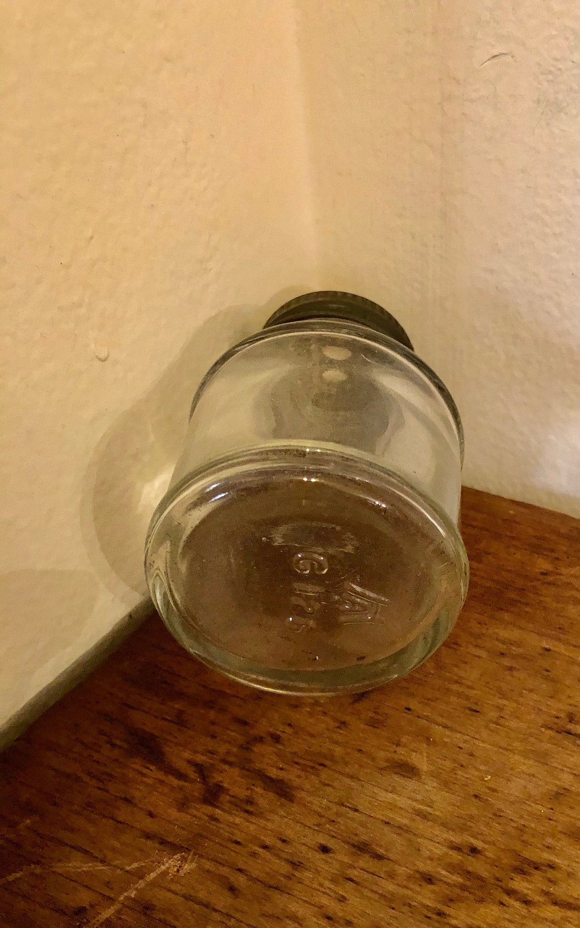 Vintage Carters White Paste Jar Applicator Stick Hazel Atlas Glass ...