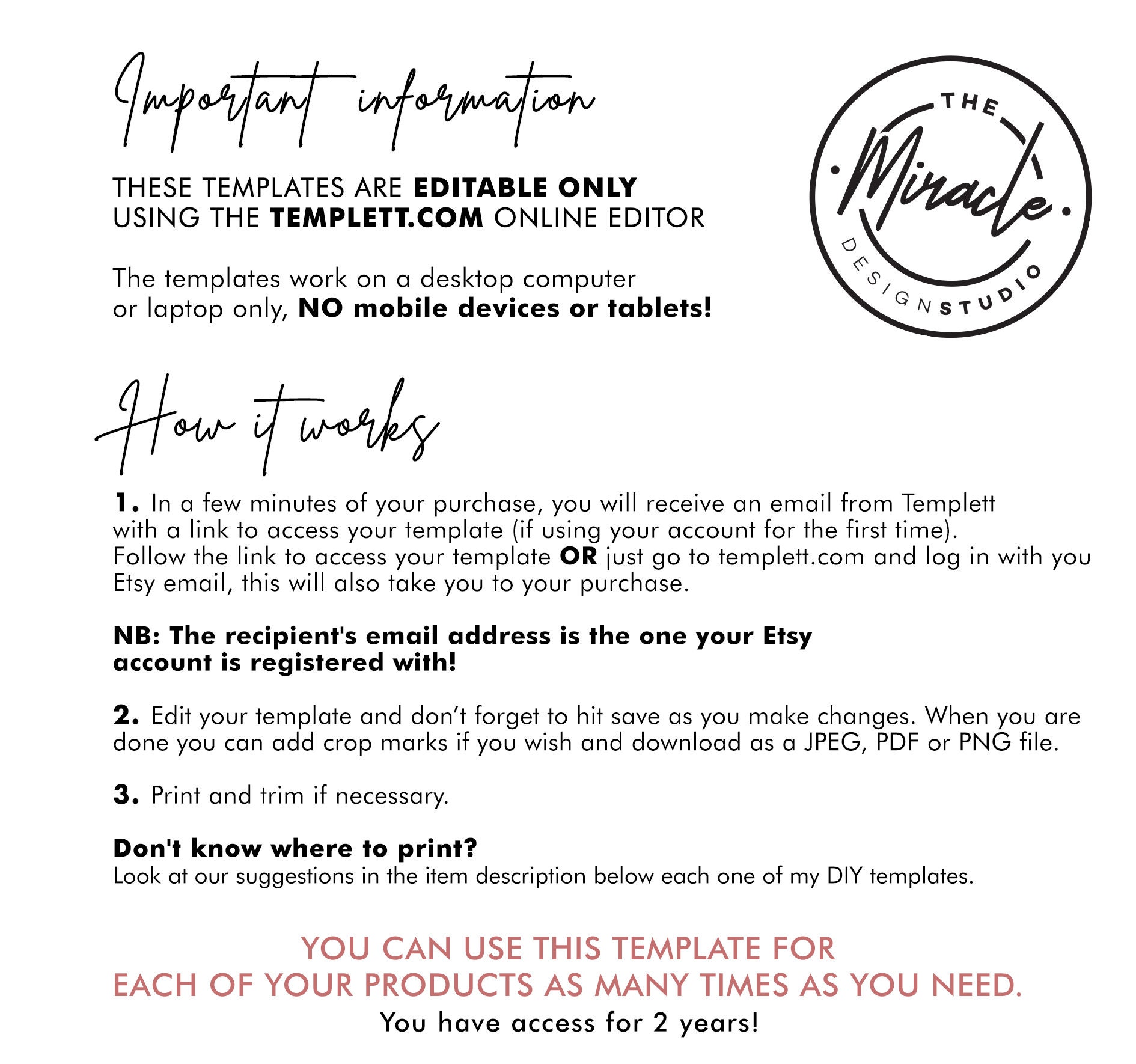 Custom Product Label Editable Label Template Stylish | Etsy