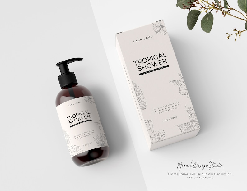 Custom Product Packaging Matching Label Professional | Etsy