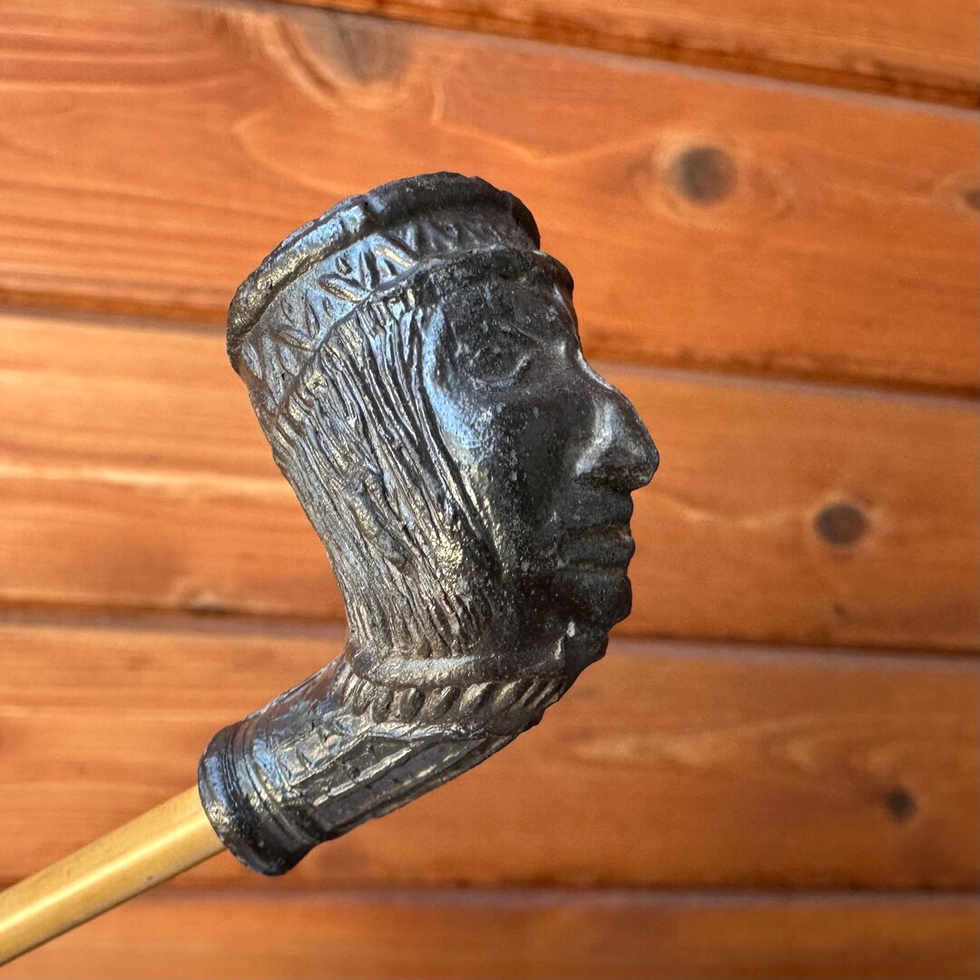 Human Effigy Pipe 19th Century / Detailed Figural Native American Trade ...