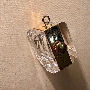 60s MCM Skeleton Watch Lucite Cube Necklace / Swiss Continental Watch ...