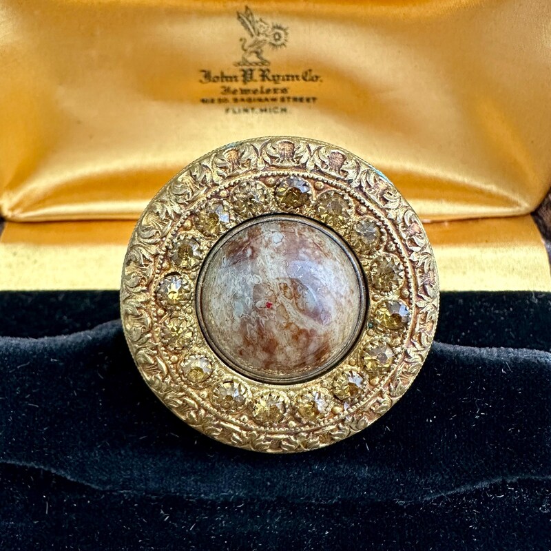Ornate Button - Etsy