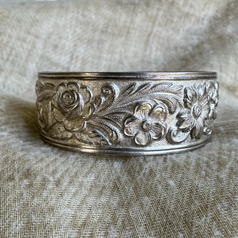 Repousse Silver - Etsy