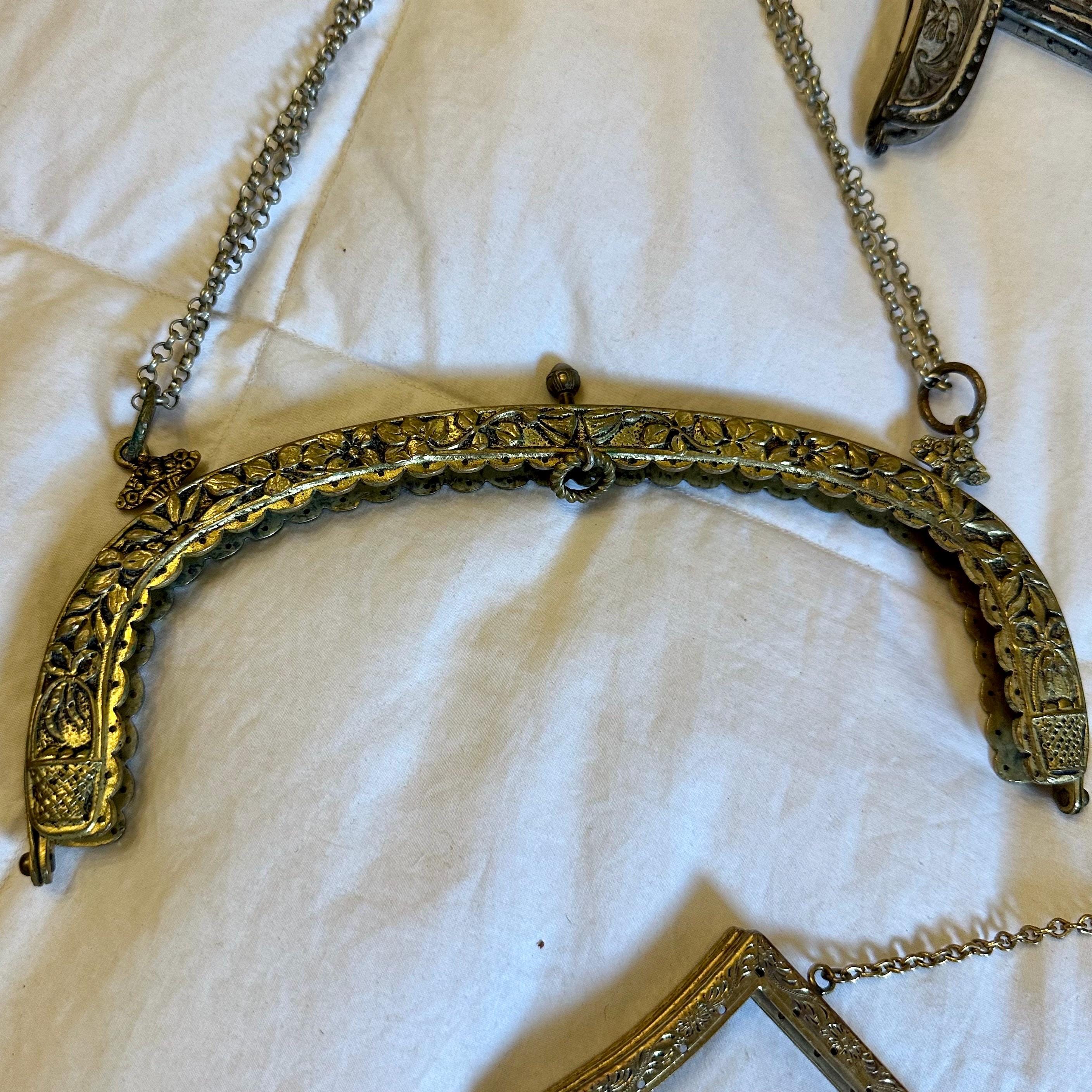 Authentic Antique Purse Frames Circa 1900 Victorian Art Nouveau ...