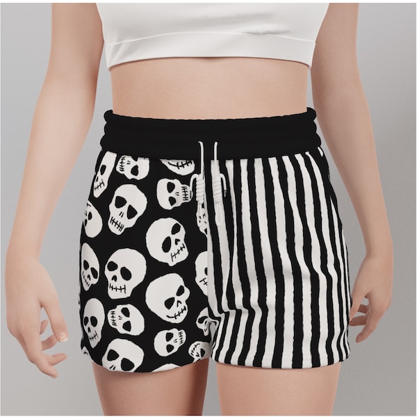 Skull Shorts - Etsy