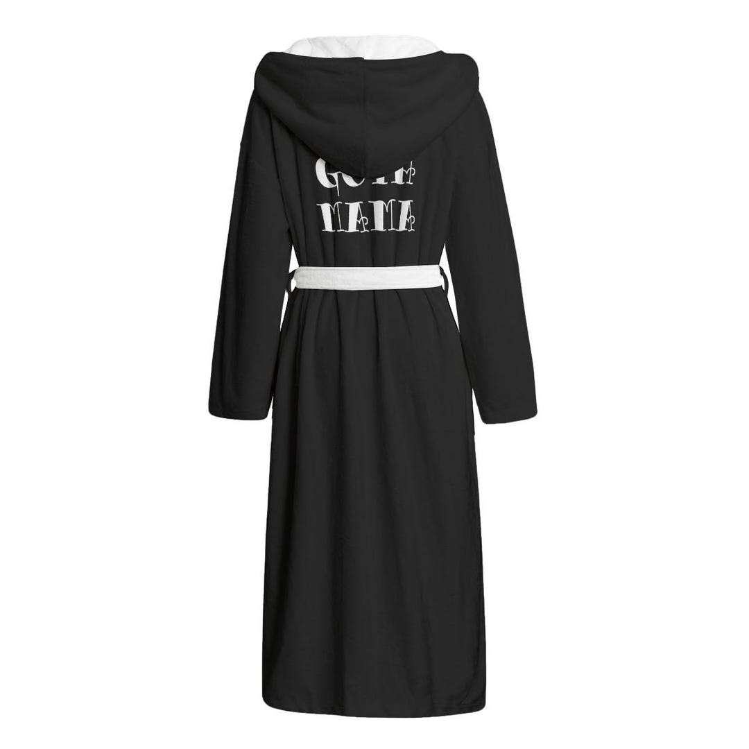 Black 'goth Mama' Dressing Gown Bathrobe, Gift for Her, New Mum - Etsy