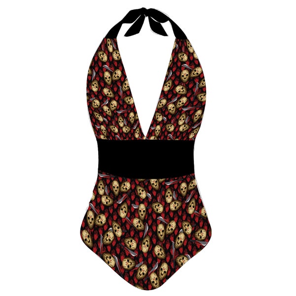 Horror Swimsuit - Etsy