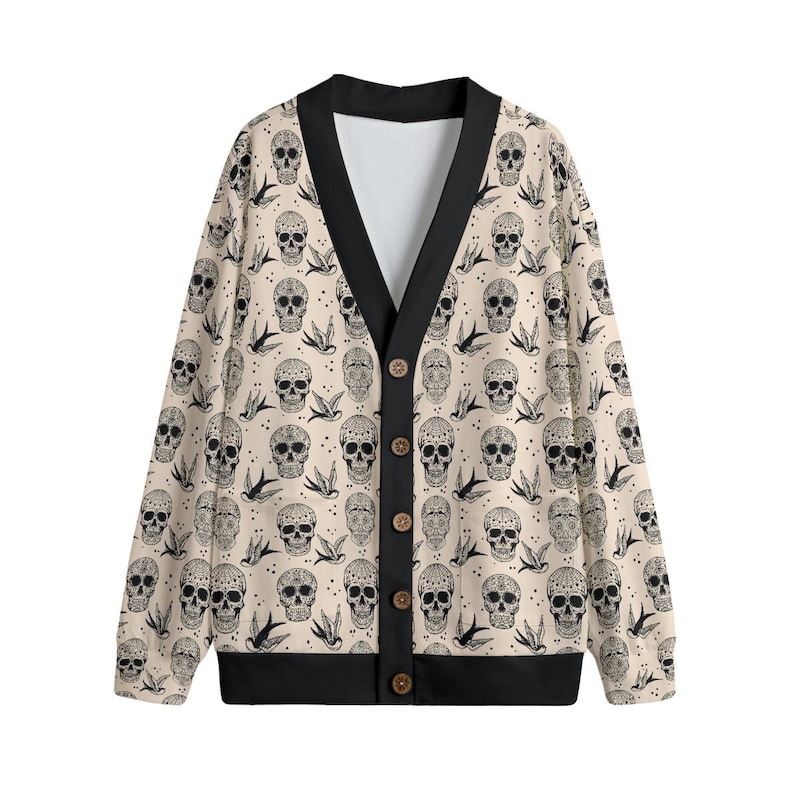 Tattoo cardigan - Etsy México