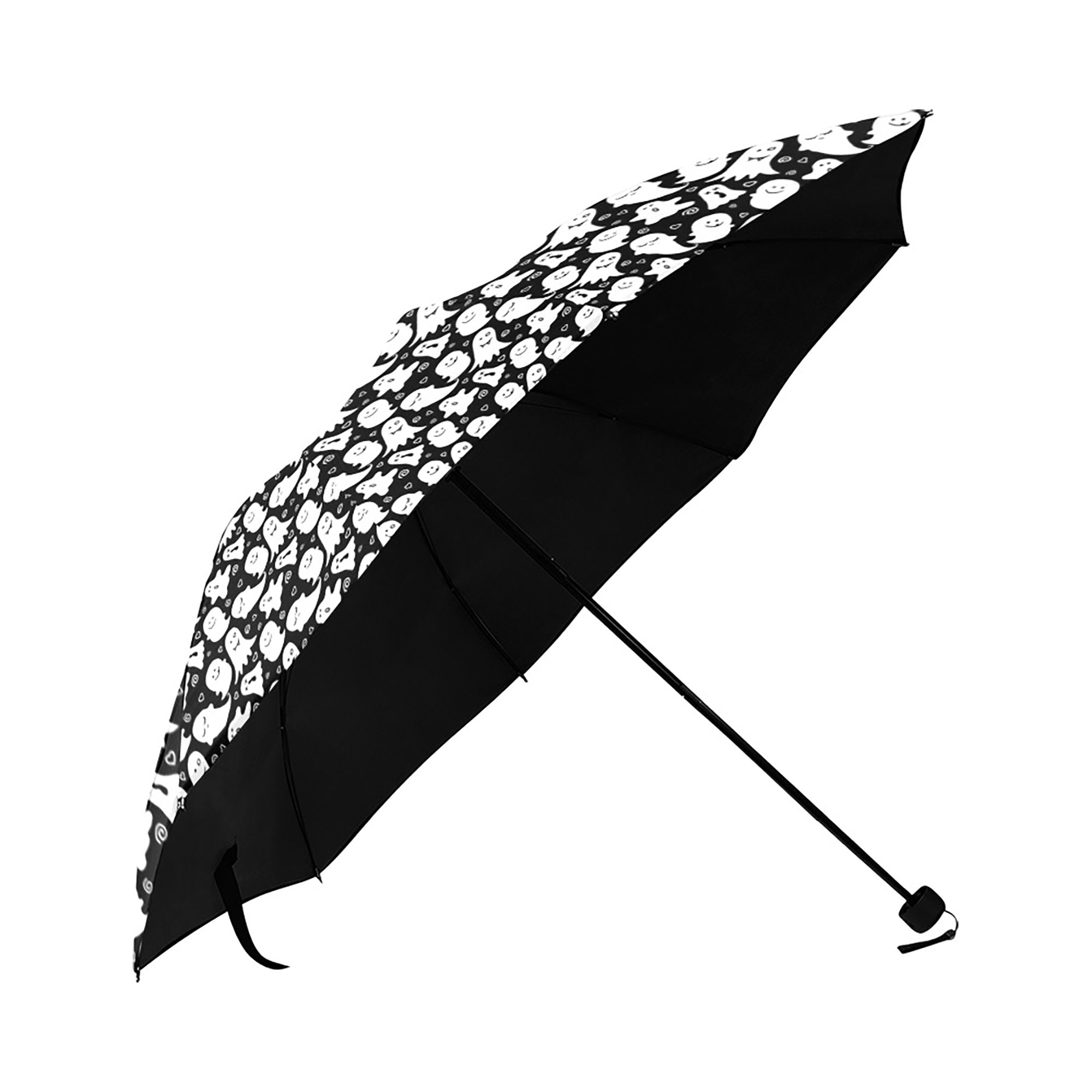 Spooky Cute Ghost Print Rain UV Umbrella - Etsy