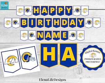 La Rams Birthday | Etsy