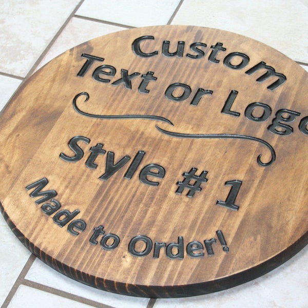 Wood Cnc Signs - Etsy