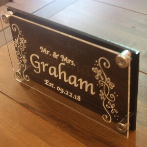 Custom Etched Acrylic Sign Multi Layer - Etsy