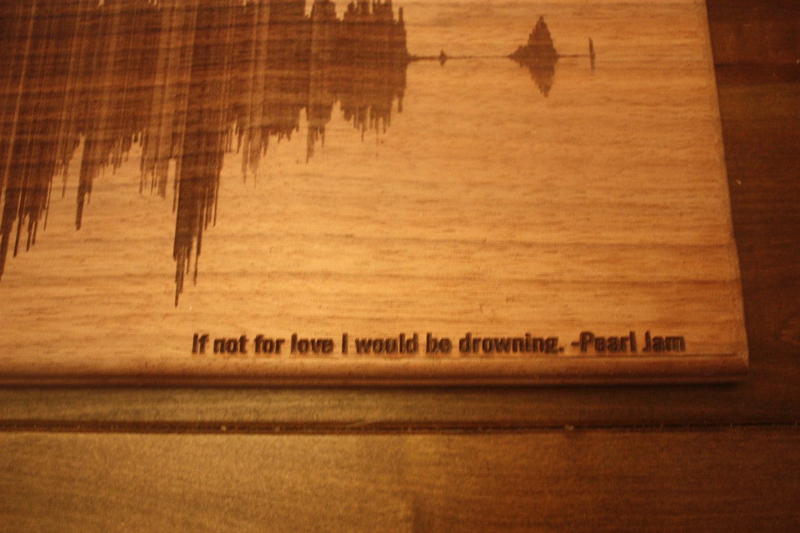 Custom Sound Wave Sign Art - Etsy