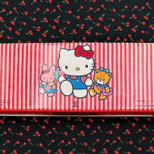 Vintage Sanrio 1988 hello Kitty Pencil Case From Japan - Etsy