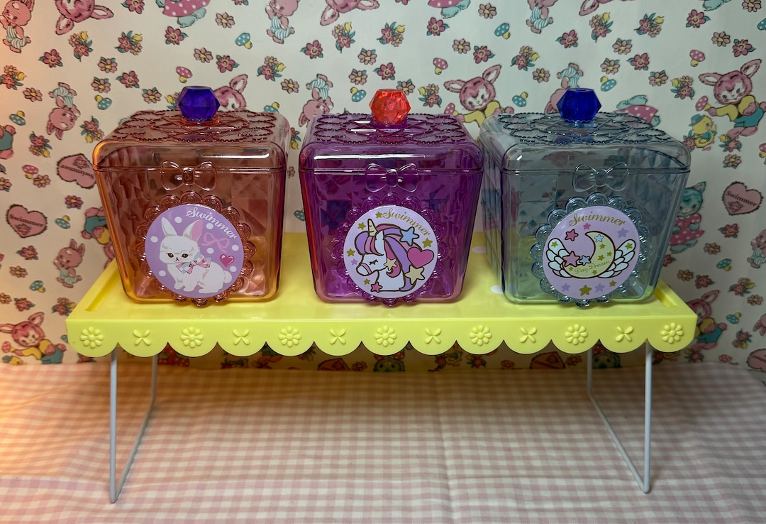 New SWIMMER Cute Plastic Storage Boxes From Japan You Choose - Etsy