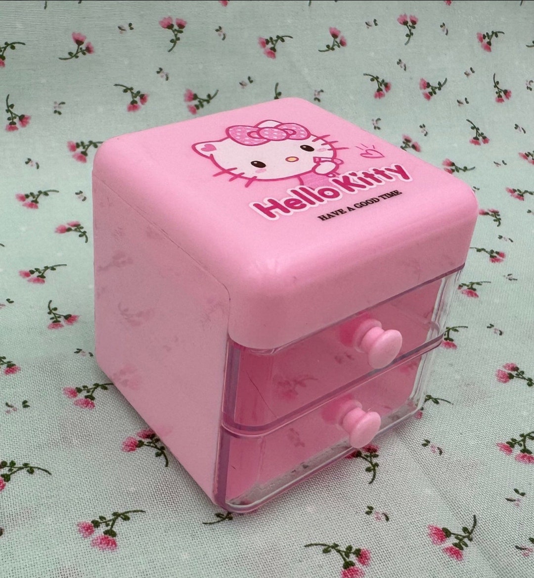 New hello Kitty Mini Pink Storage Box - Etsy