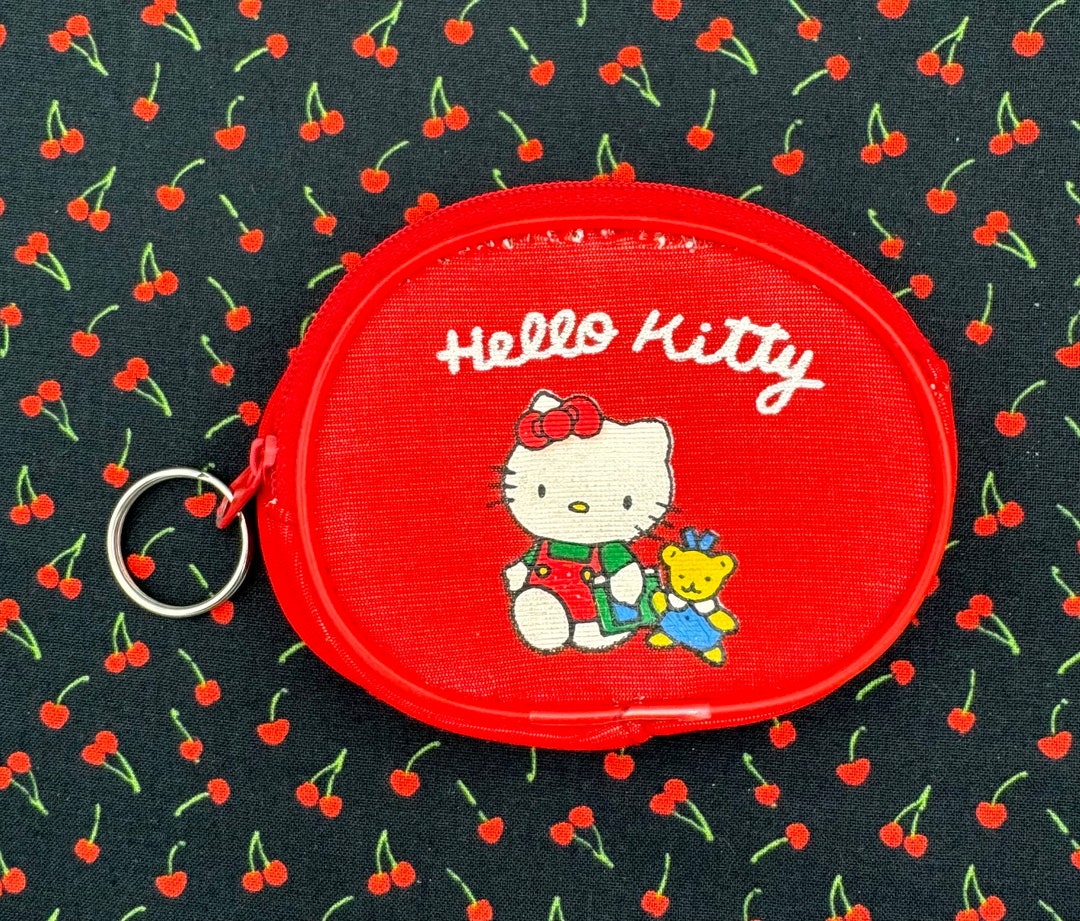 Vintage Sanrio & hello Kitty Change Purse - Etsy