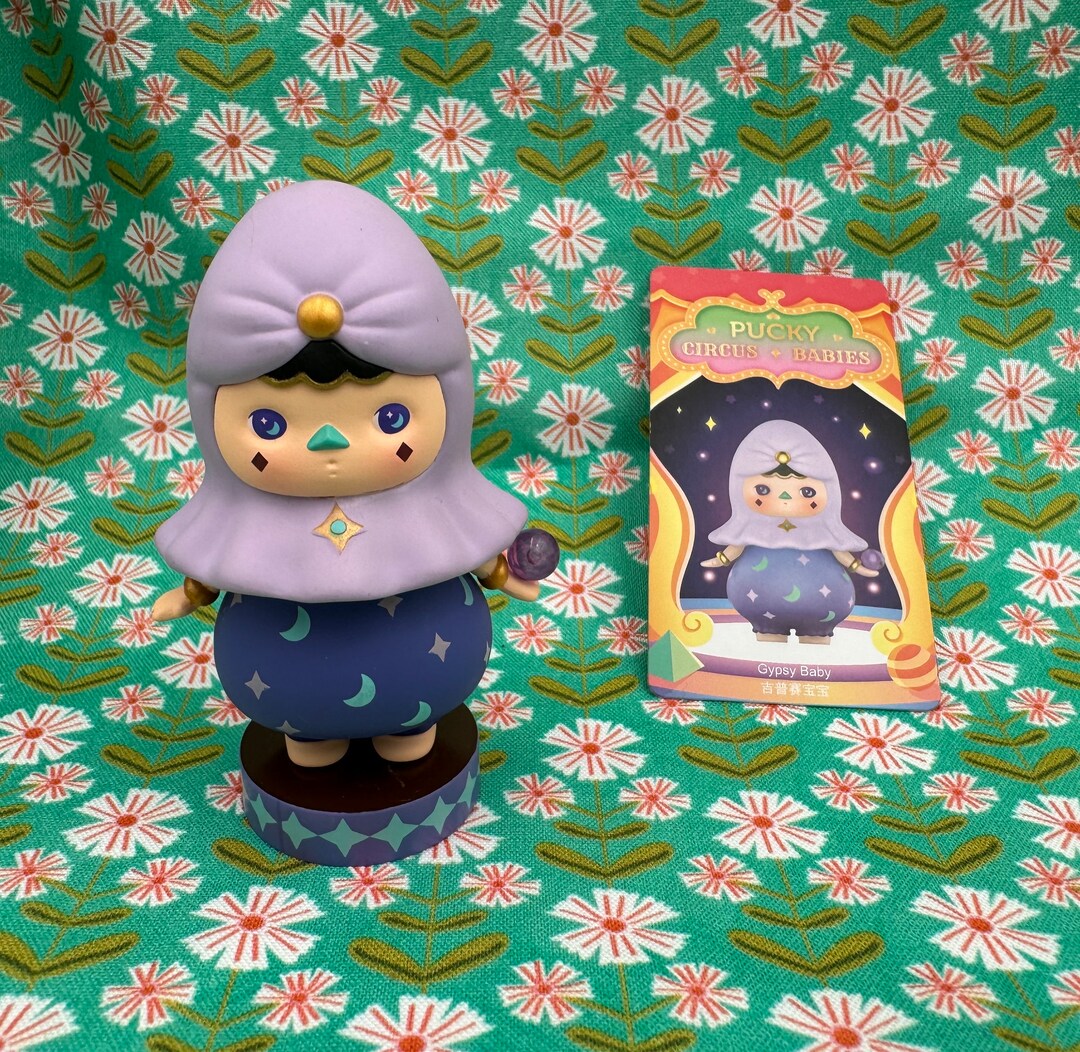 Pop Mart X Pucky Circus Babies Blind Box Series, “gypsy Baby” - Open ...