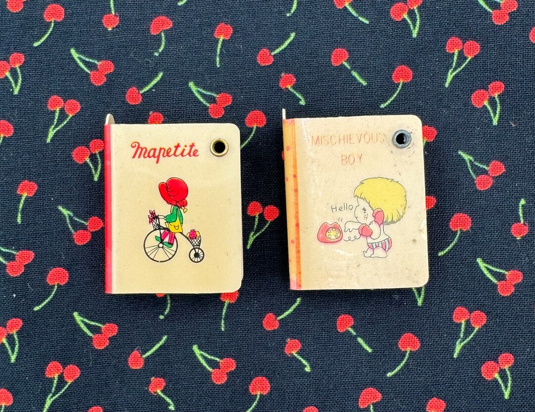 Vintage Showa Retro Mini Telephone Books You Choose - Etsy