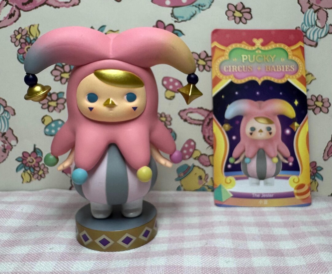Pop Mart X Pucky Circus Babies Blind Box Series, “the Jester” - Open ...