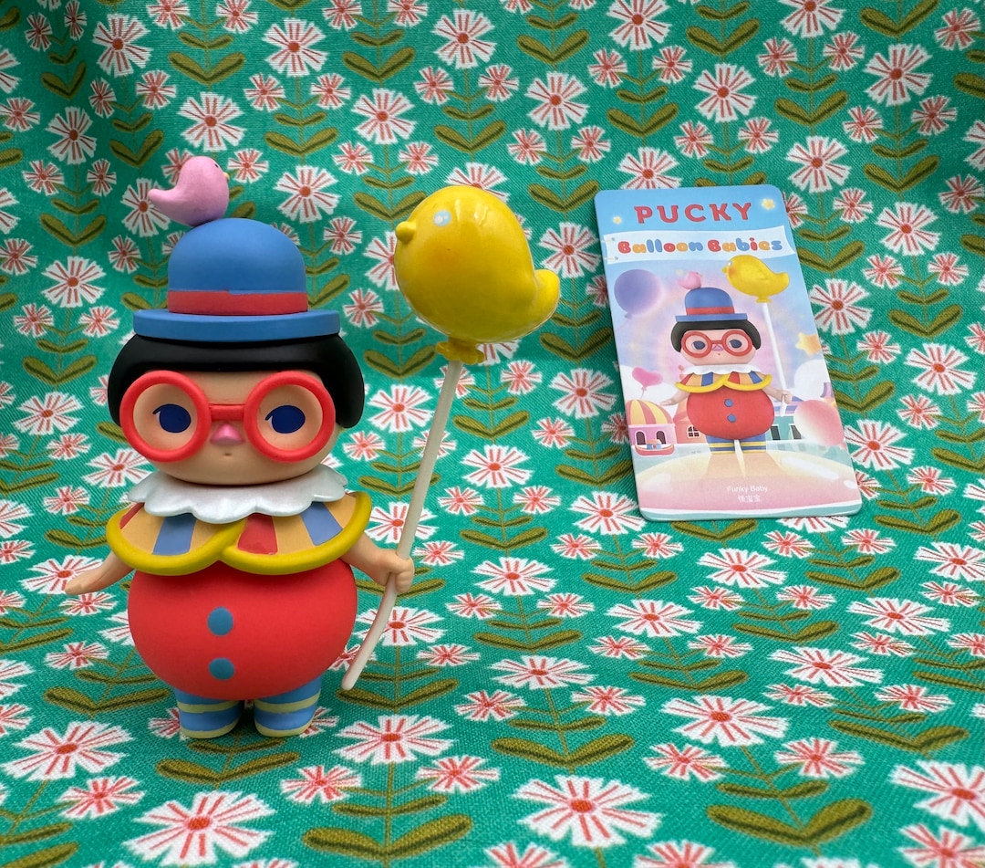 Pop Mart X Pucky Balloon Baby Blind Box Series, funky Baby Open Box - Etsy