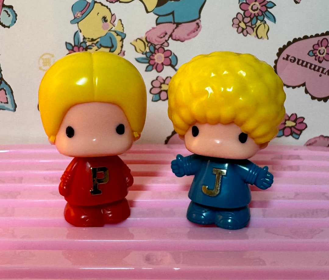 Vintage Sanrio & Takara 1976 patty and Jimmy Mini Figures From Japan - Etsy