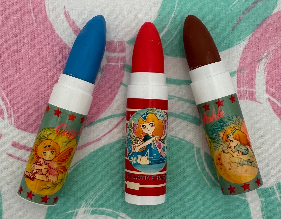 Vintage Showa Retro Cuty Tinkle Erasers From Japan You Choose - Etsy