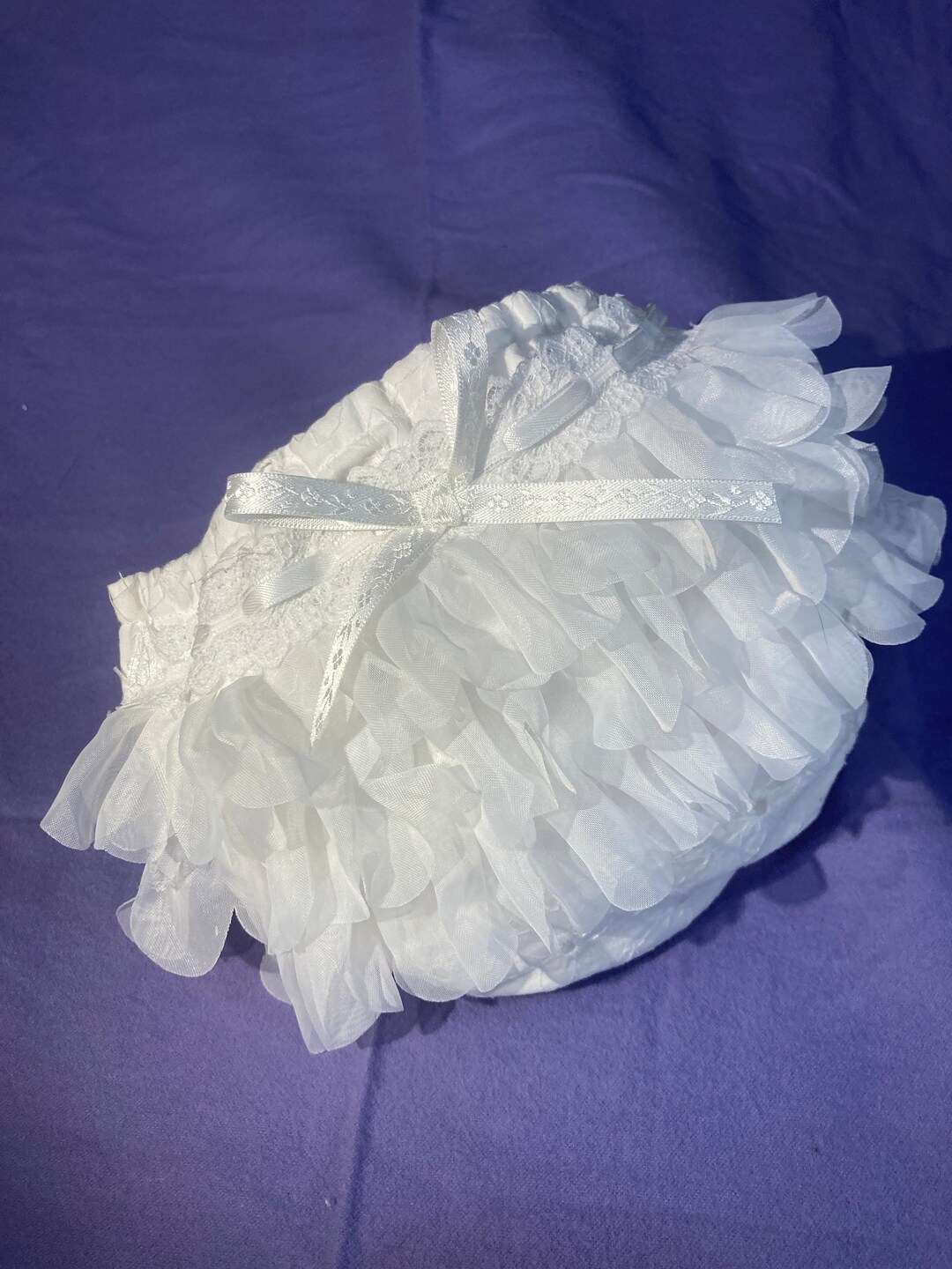 Ruffled Diaper Cover, Size Newborn 7-12 Lbs - Etsy