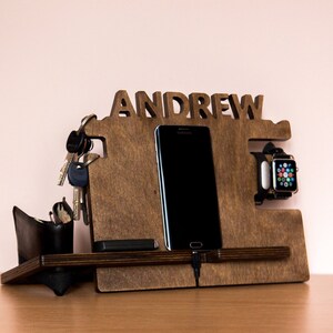 Personalized Android iPhone Docking Station Smartphone - Etsy