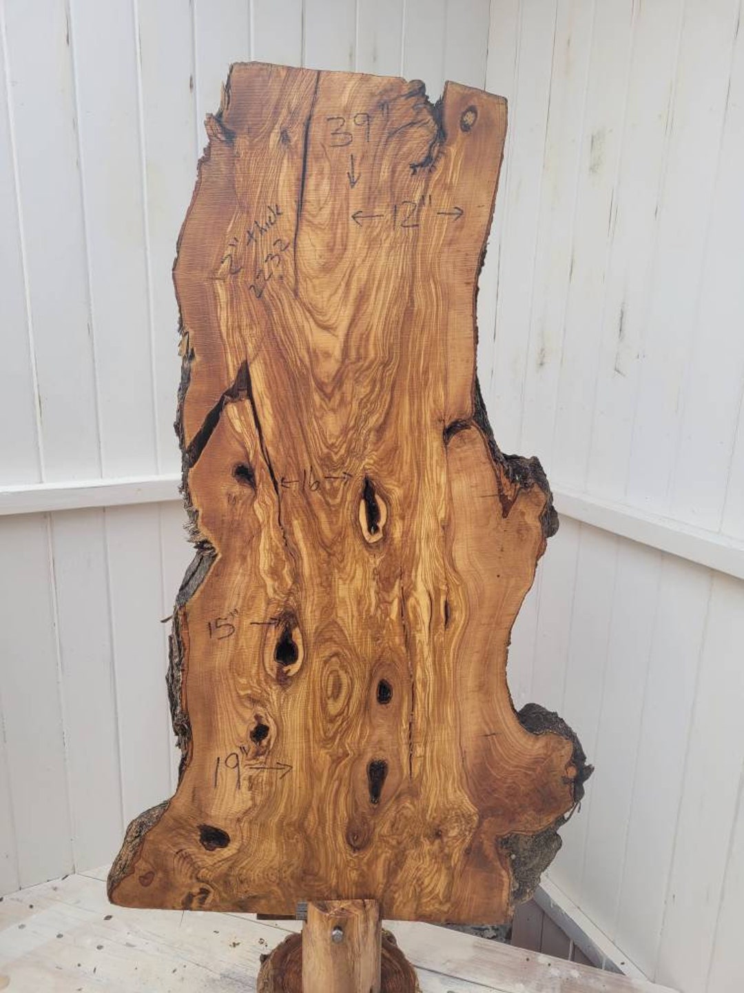 Olive Slab 39 19 X 2 DIY Olive Wood - Etsy