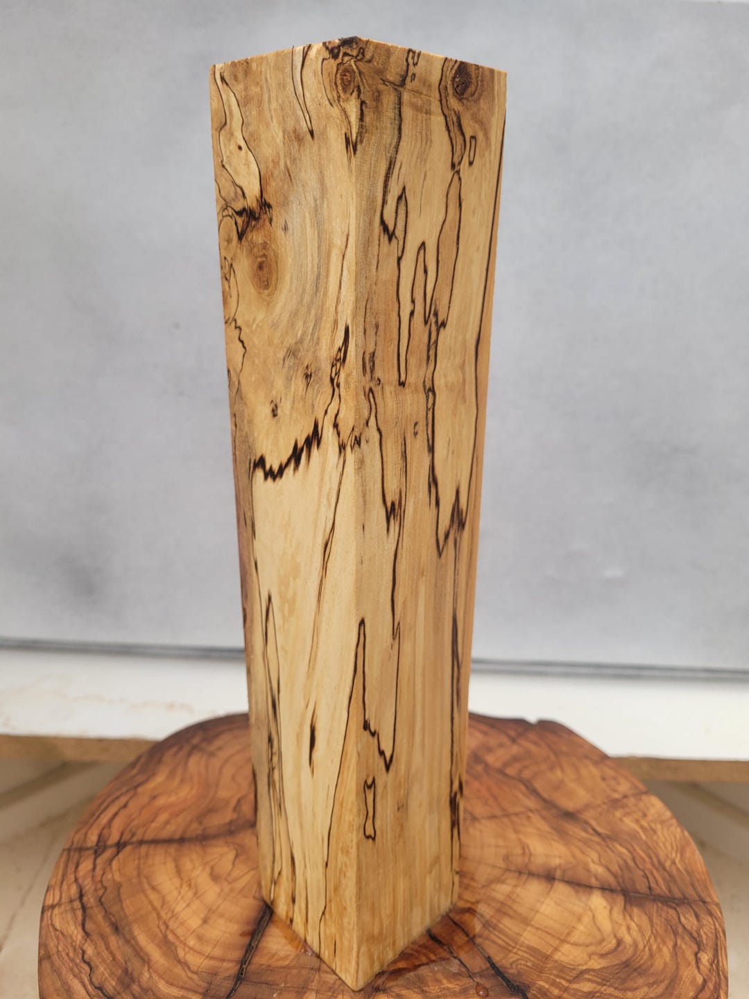 Spalted Silver Maple * 11-1/8" X 2-1/8" X 2-1/8" * Spalted Wood ...