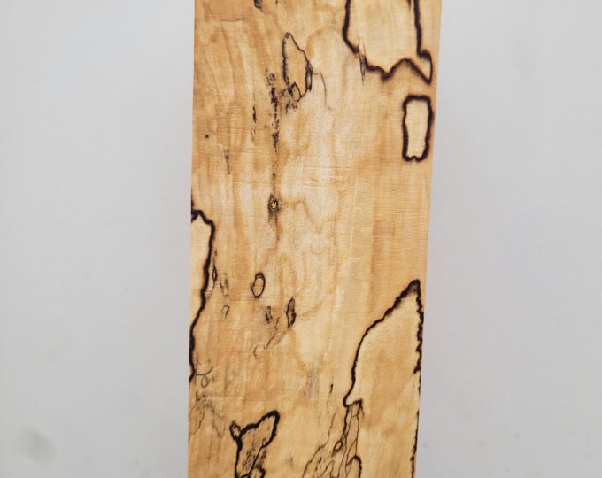 Spalted Silver Maple * 6-3/8" X 2-1/4" X 2-1/4" * Spalted Wood ...