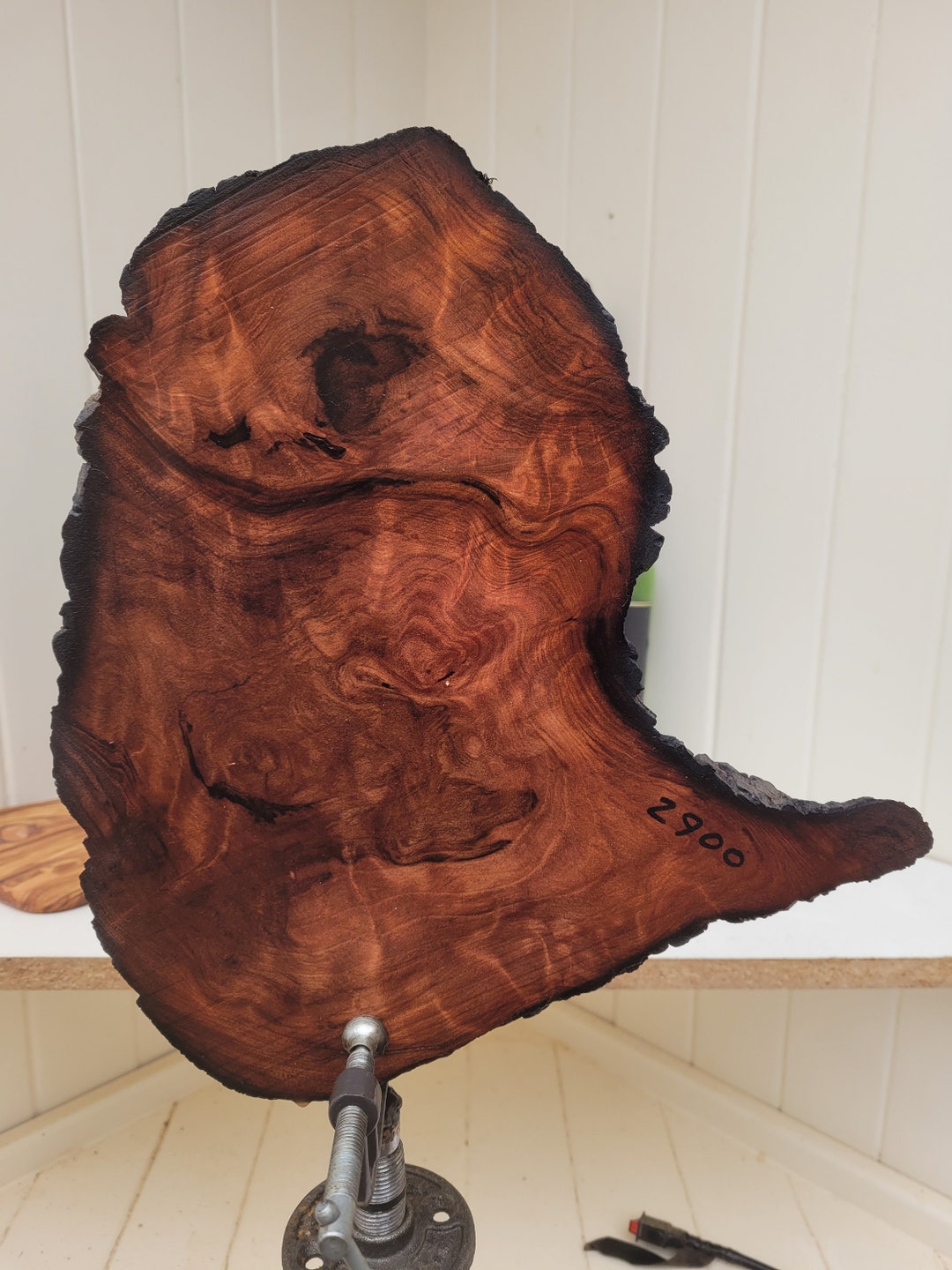 Old Growth Redwood Burl * 13" X 8" X 1-1/4" * Burl Piece * Diy Art ...
