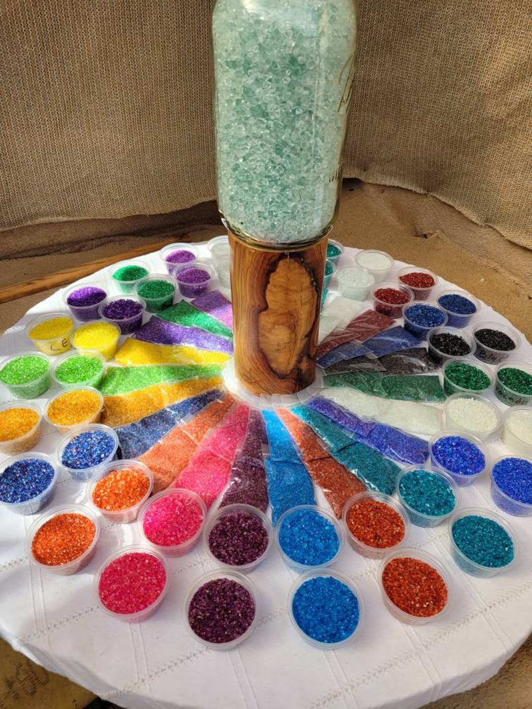 Colored Crushed Tempered Glass, Small Irregular Glass, Resin Glass ...