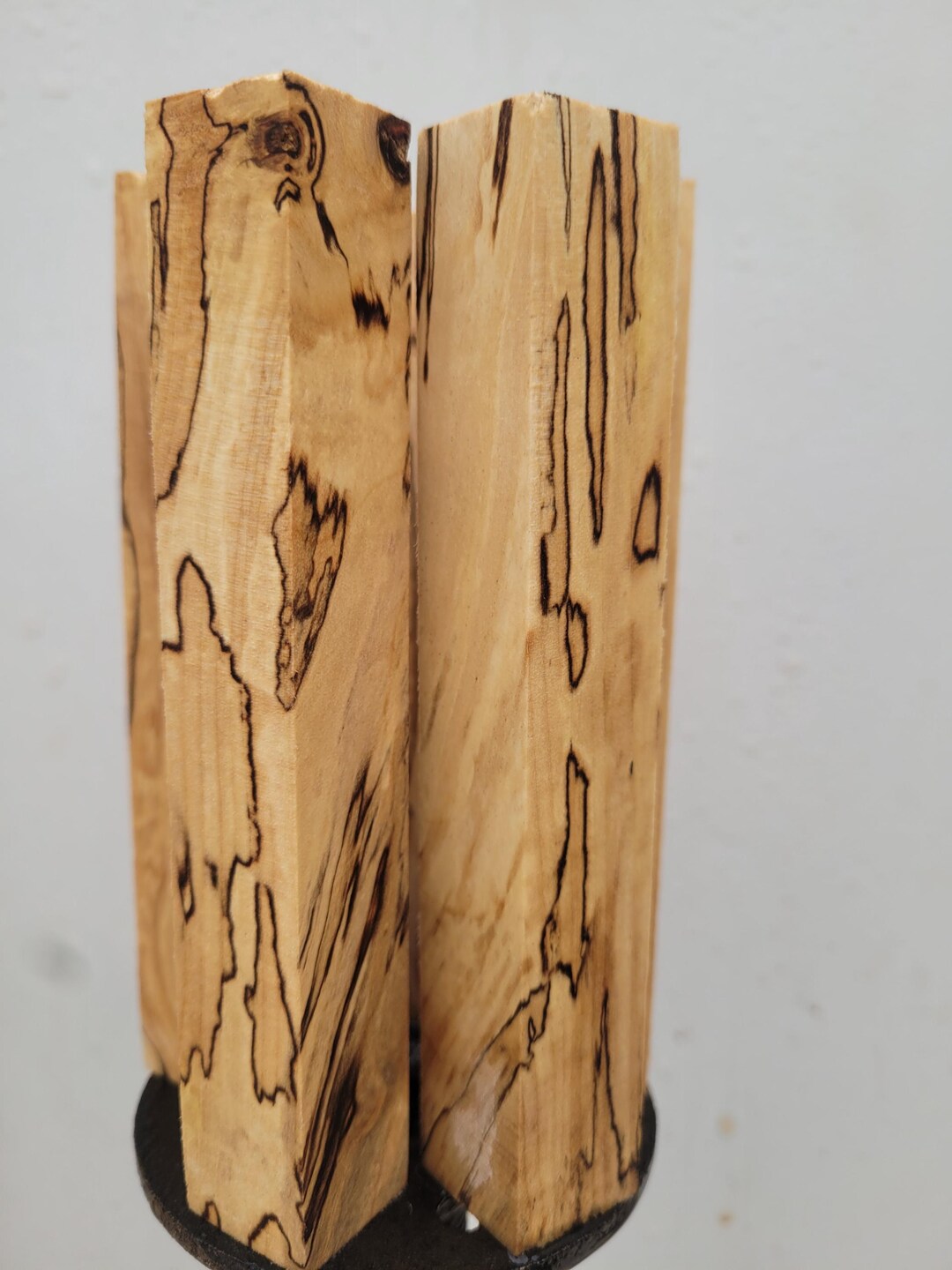 5" X 3/4" X 3/4" * Spalted Silver Maple * Pen Blanks * Spalted Wood ...