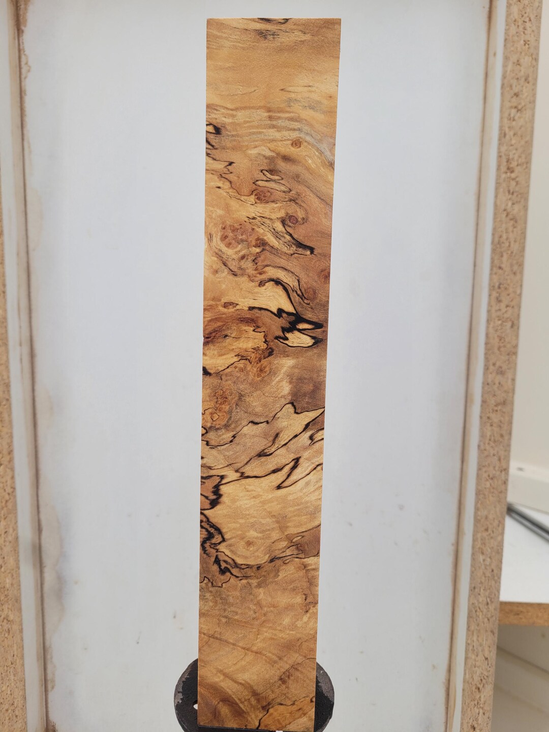 Spalted Maple Burl * 11-1/2" X 2" X 2" * Spalted Wood * Turning Blank ...