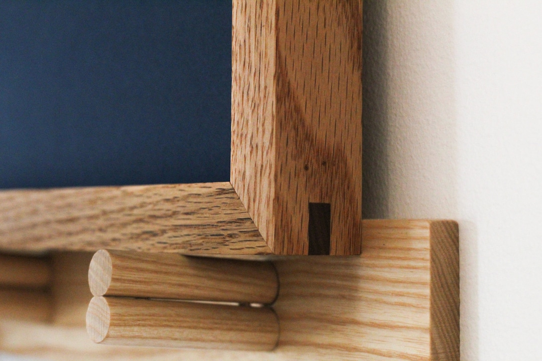 Handmade Solid White Oak Picture Frame, Plus Acrylic Glass, Pre ...